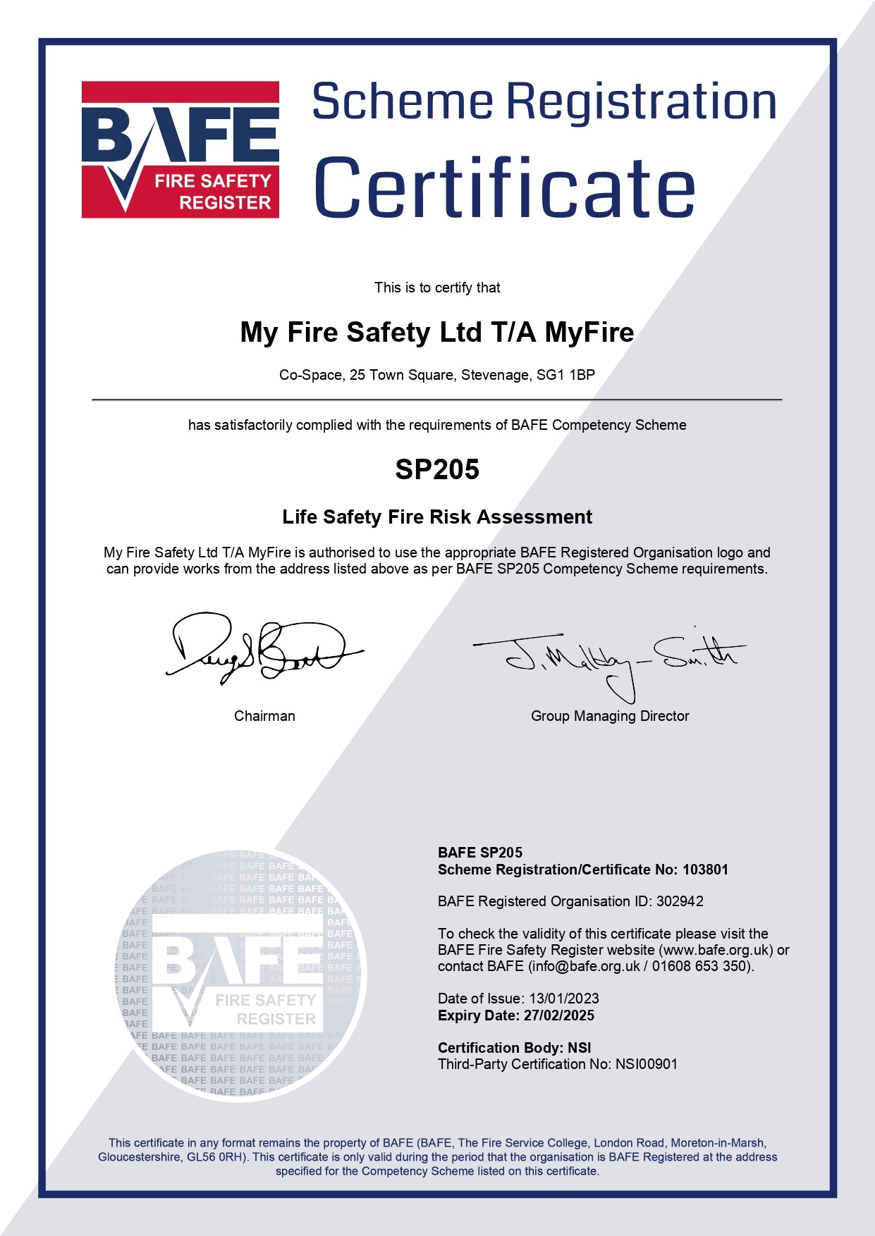 Nationally Recognised, Fully Acreditated UK Fire Safety Training ...